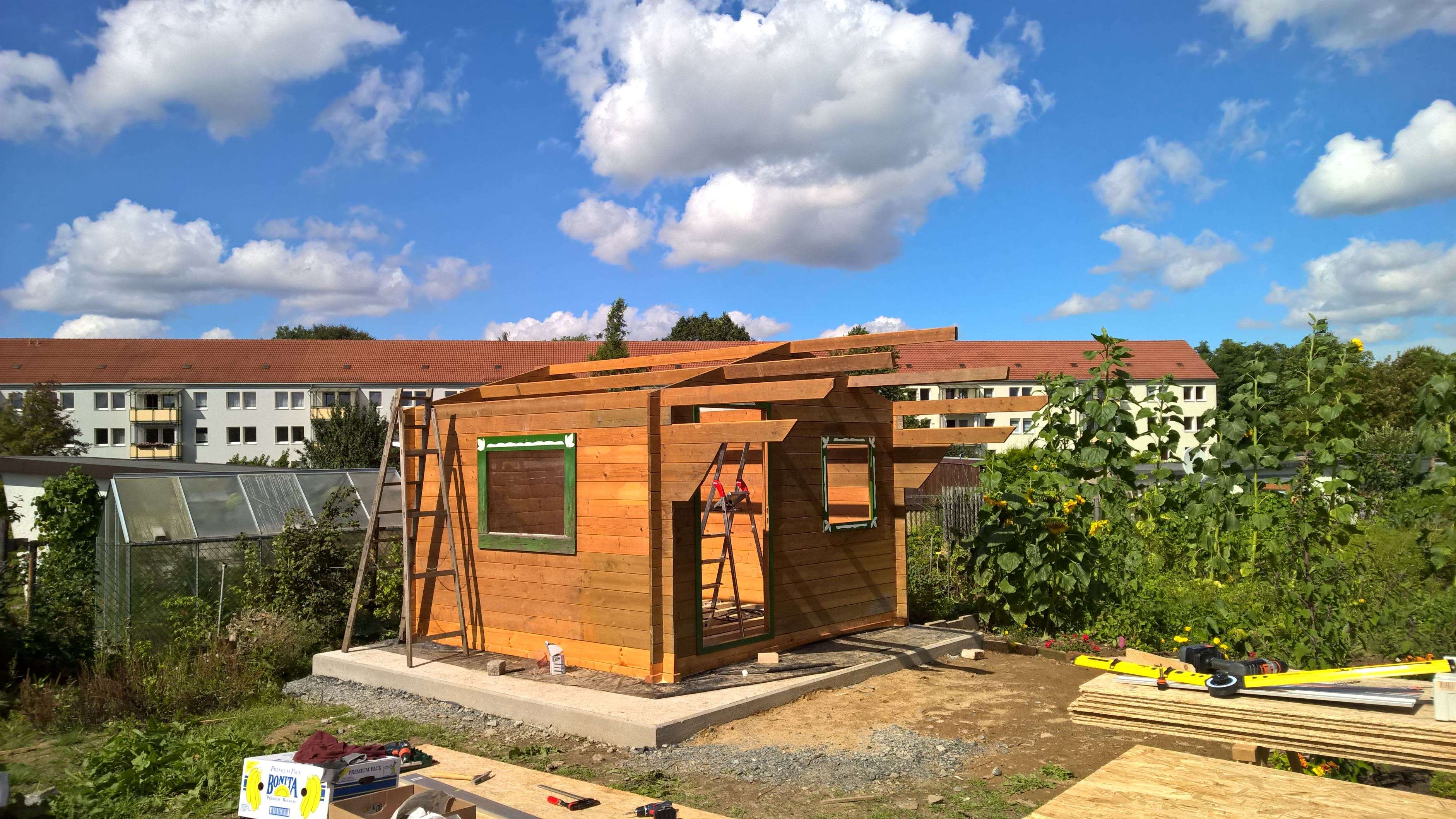 Spannende Gartenhaus Dach Erneuern Fotos www inf inet com